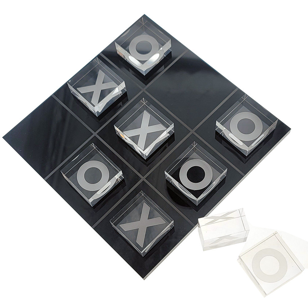 Vandue Corporation Ondisplay 3d Luxe Acrylic Tic Tac Toe Set - Luxury ...