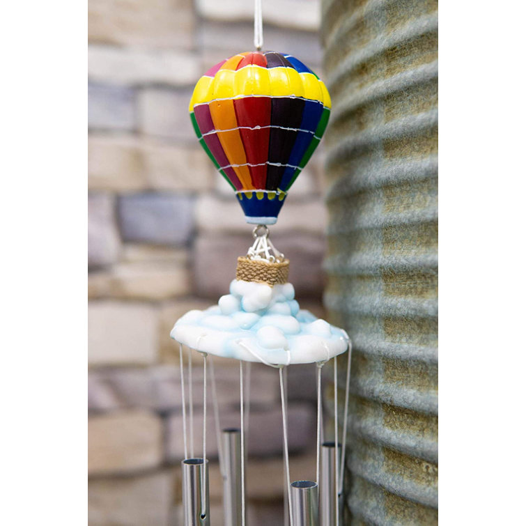 Trinx Chardonnai Hot Air Balloon Wind Chime | Wayfair