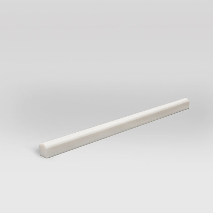 Casamode Functional Furniture 12" x 1" Marble Pencil Liner Tile Trim in ...