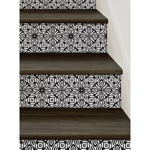 SimpleShapes Peel & Stick Stair Riser Wall Decal Stickers | Wayfair