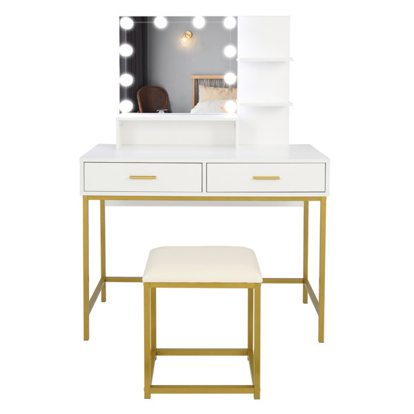 Everly Quinn Ronalie Vanity & Reviews | Wayfair