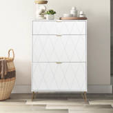 Sand & Stable Aileen Freestanding Linen Cabinet & Reviews | Wayfair