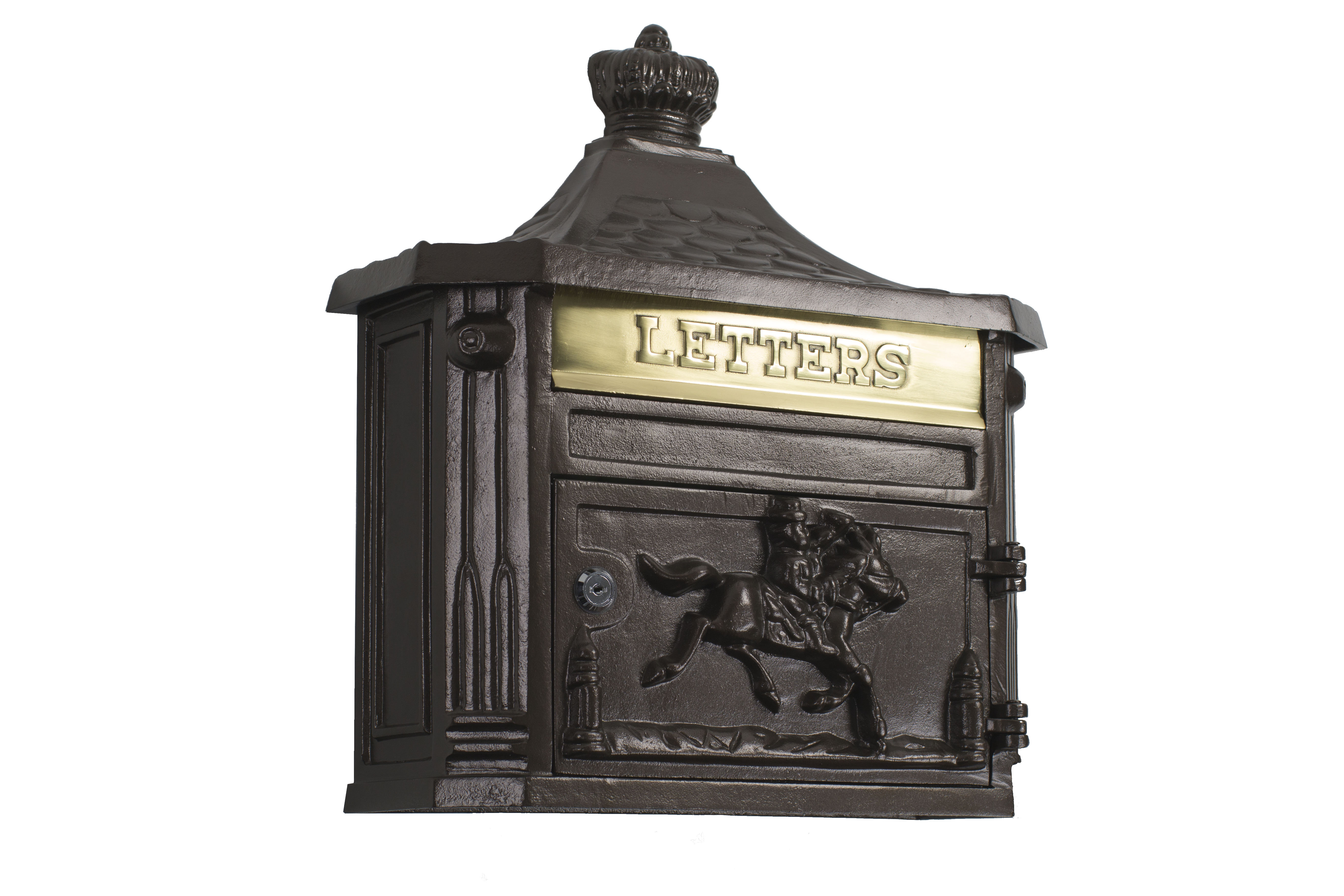 Amco Mailboxes Victorian Locking Wall Mounted Mailbox & Reviews | Wayfair