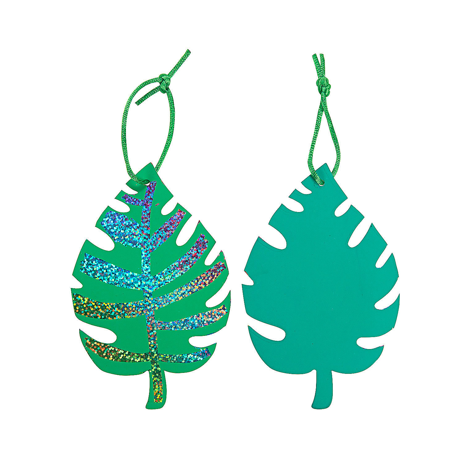 The Party Aisle™ Maddalena Magic Color Scratch Palm Leaf Ornaments ...