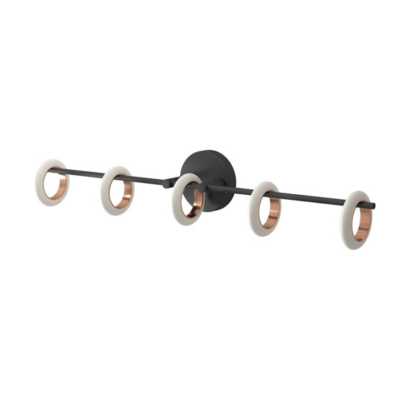 Ivy Bronx Calvillo 5 - Light Dimmable LED Vanity Light & Reviews | Wayfair