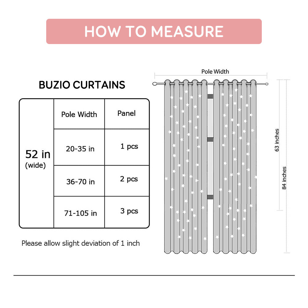 Isabelle & Max™ Brierley Polyester Room Darkening Curtain Pair | Wayfair