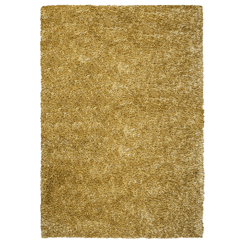 The Conestoga Trading Co. Hand-Tufted Gold/Yellow Area Rug & Reviews ...