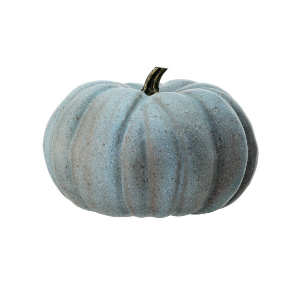 The Holiday Aisle® Standing Flat Pumpkin Figurine & Reviews | Wayfair