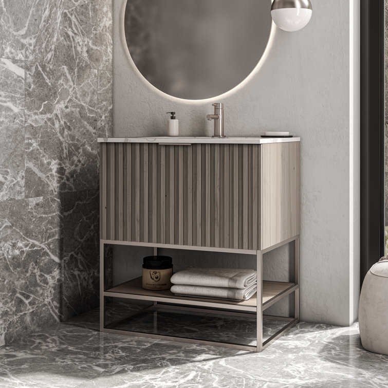 Bemma Terra 30" Single Bathroom Vanity Set & Reviews | Wayfair