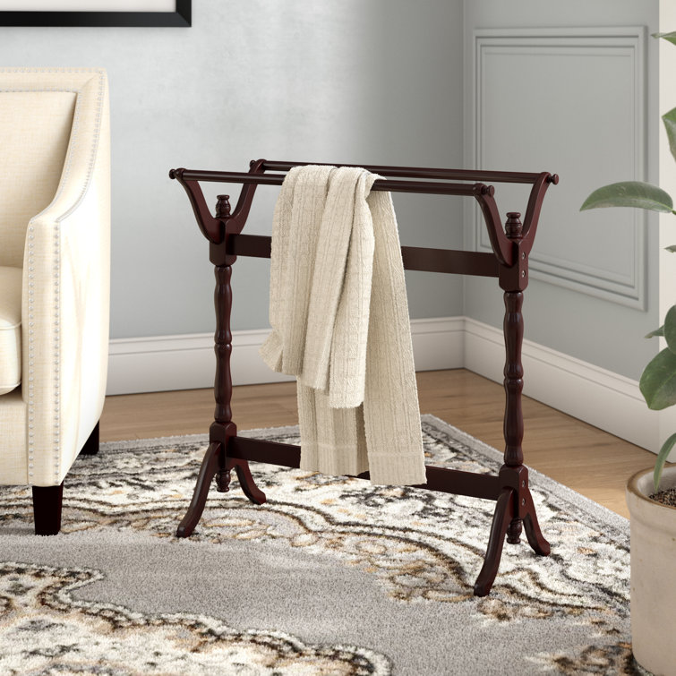 Darby Home Co Willcox 32.5'' Tall Blanket/Quilt Rack & Reviews | Wayfair