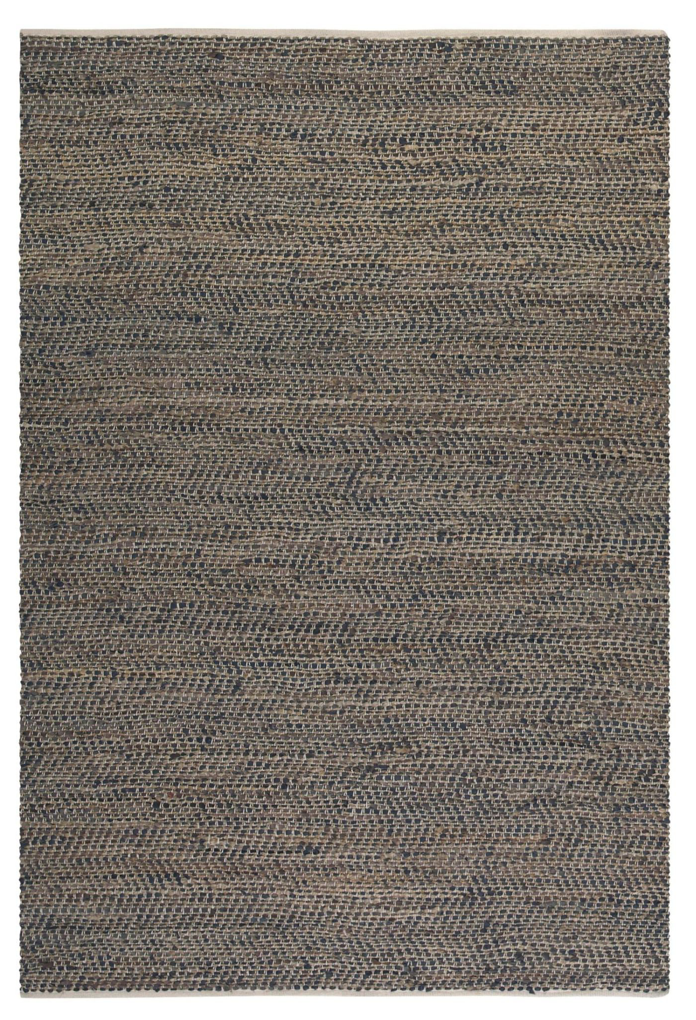 Brayden Studio® Neidig Hand Woven Leather Rug & Reviews | Wayfair
