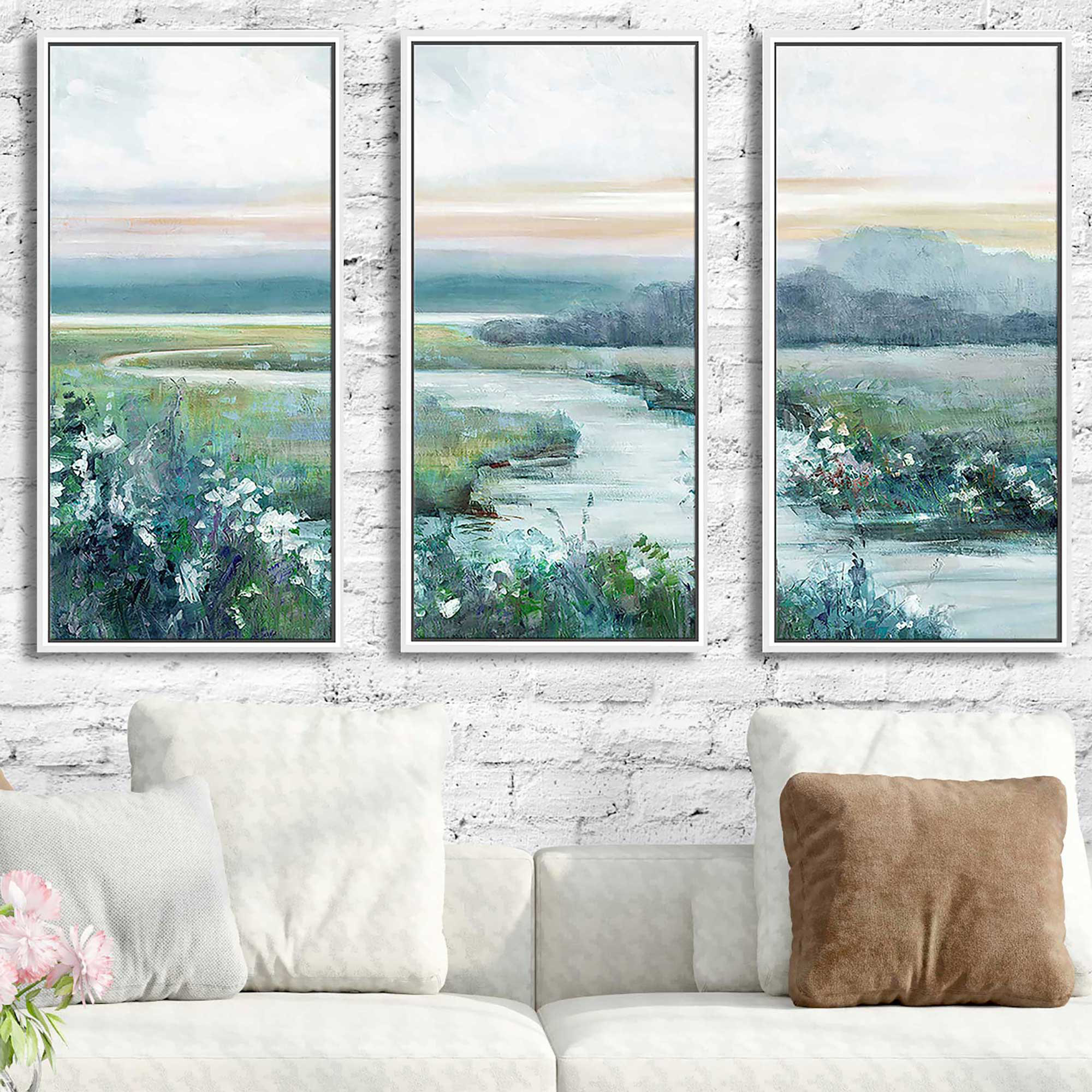 PicturePerfectInternational Eternity In Twilight - 3 Piece Floater ...