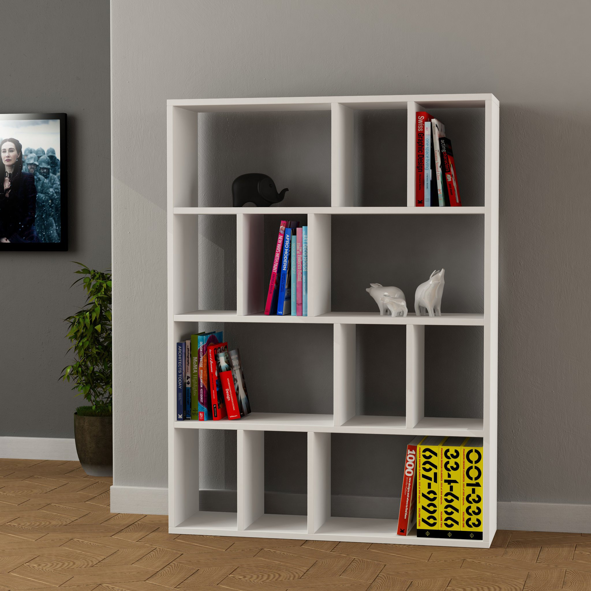 Latitude Run® Nevada Bookcase & Reviews | Wayfair