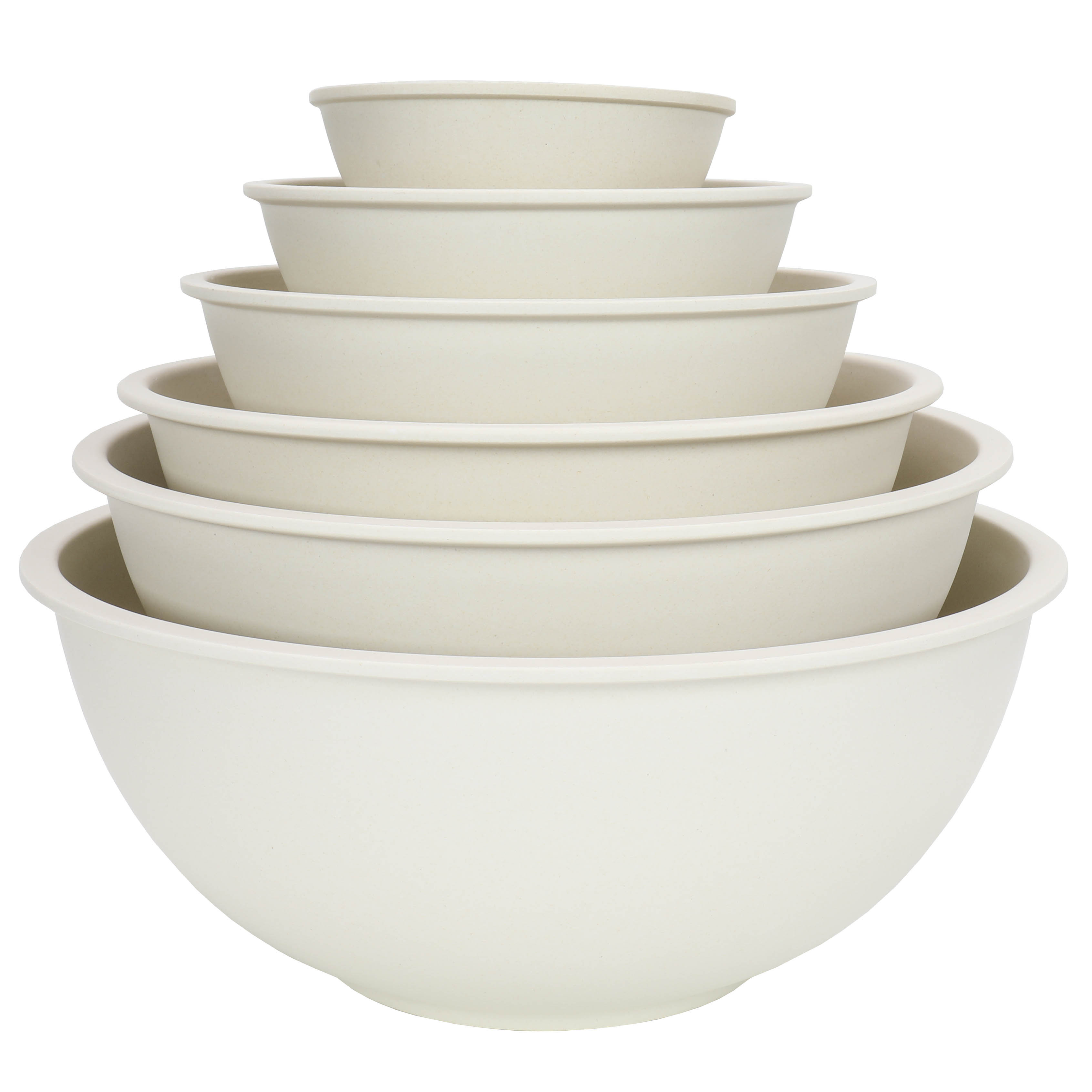 Chef Craft 6 Piece Bamboo Mixing Bowl Set & Reviews | Wayfair