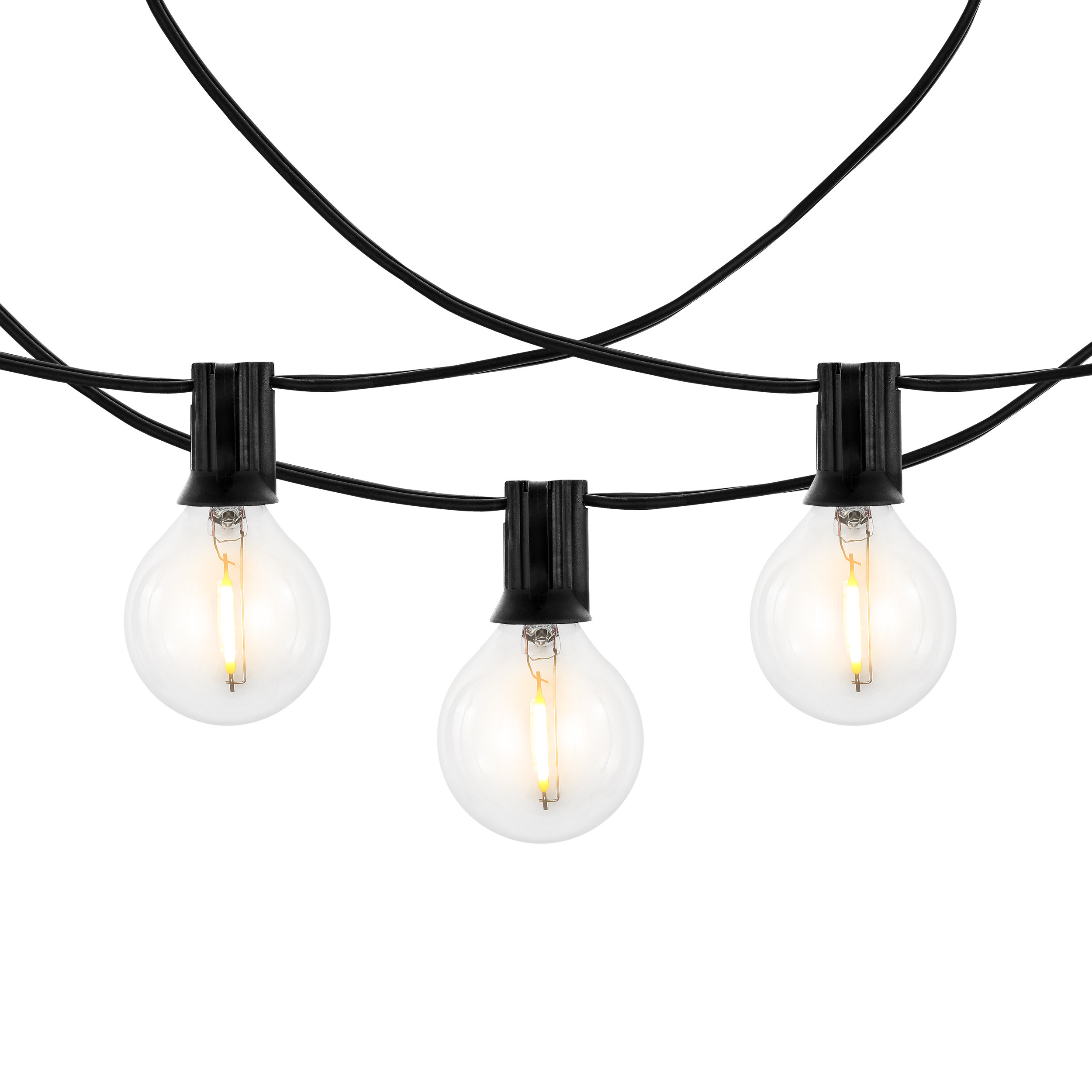 Arlmont & Co. Aubreeanna 300'' Outdoor 25 - Bulb Standard String Light ...