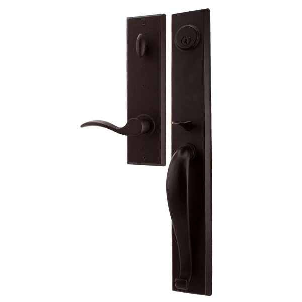 Weslock Rockford Entry Handle with Carlow Lever | Wayfair