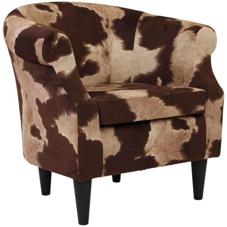 Union Rustic Notasulga Upholstered Barrel Chair & Reviews | Wayfair