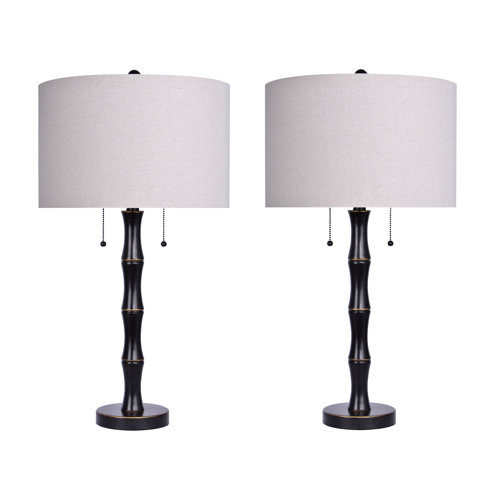 Charlton Home® Calem 28" Table Lamp Set | Wayfair