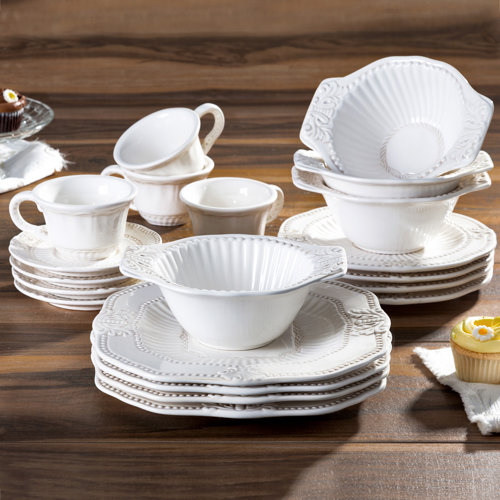 Farmhouse & Rustic Dinnerware Sets & Place Settings | Birch Lane
