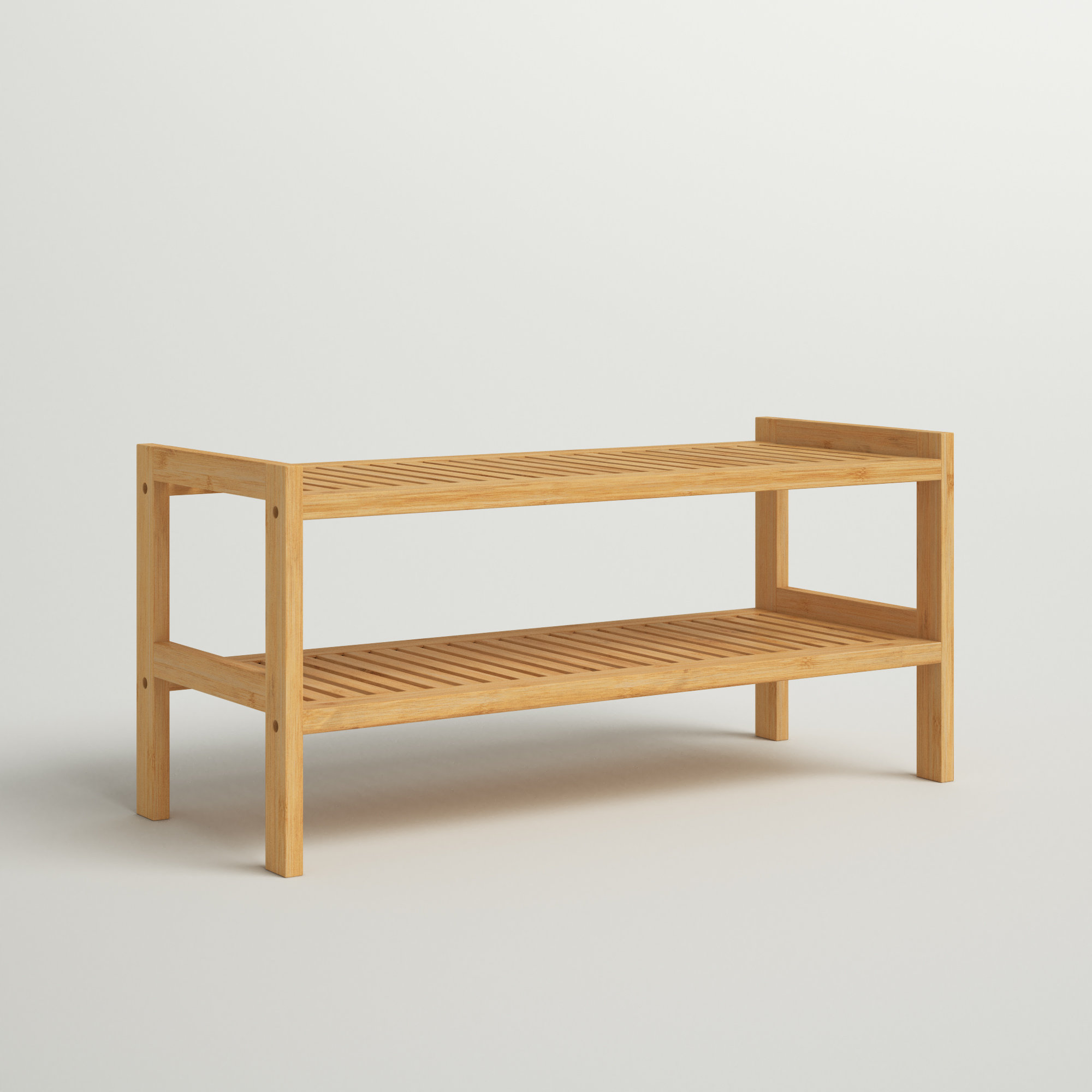 Sand & Stable 30 in. 8 Pair Stackable Shoe Rack & Reviews | Wayfair