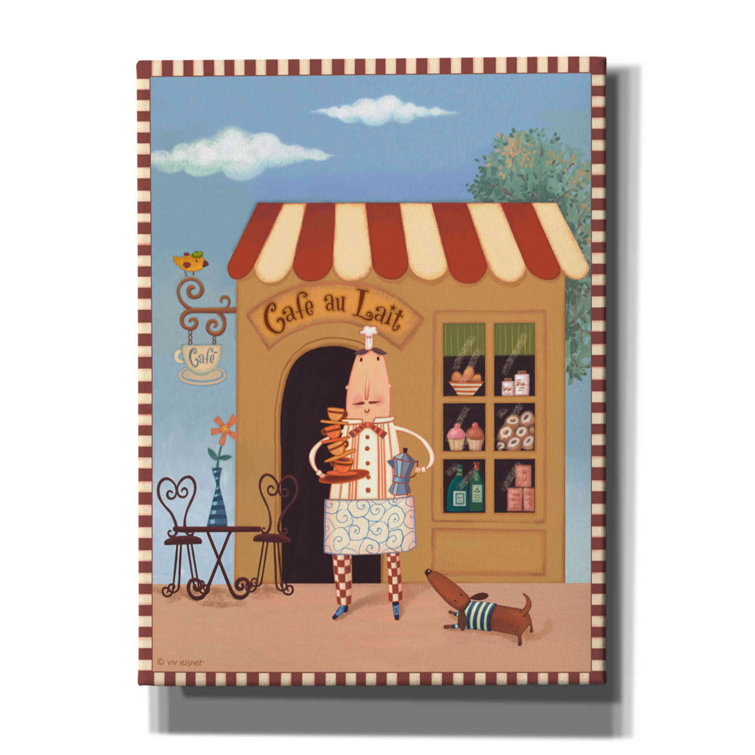 Red Barrel Studio® Epic Graffiti 'Chef 6 Cafe Au Lait' By Viv Eisner ...