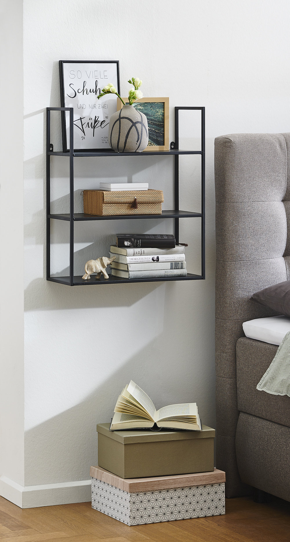 Brayden Studio Raloo 3 Piece Metal Tiered Shelf | Wayfair.co.uk