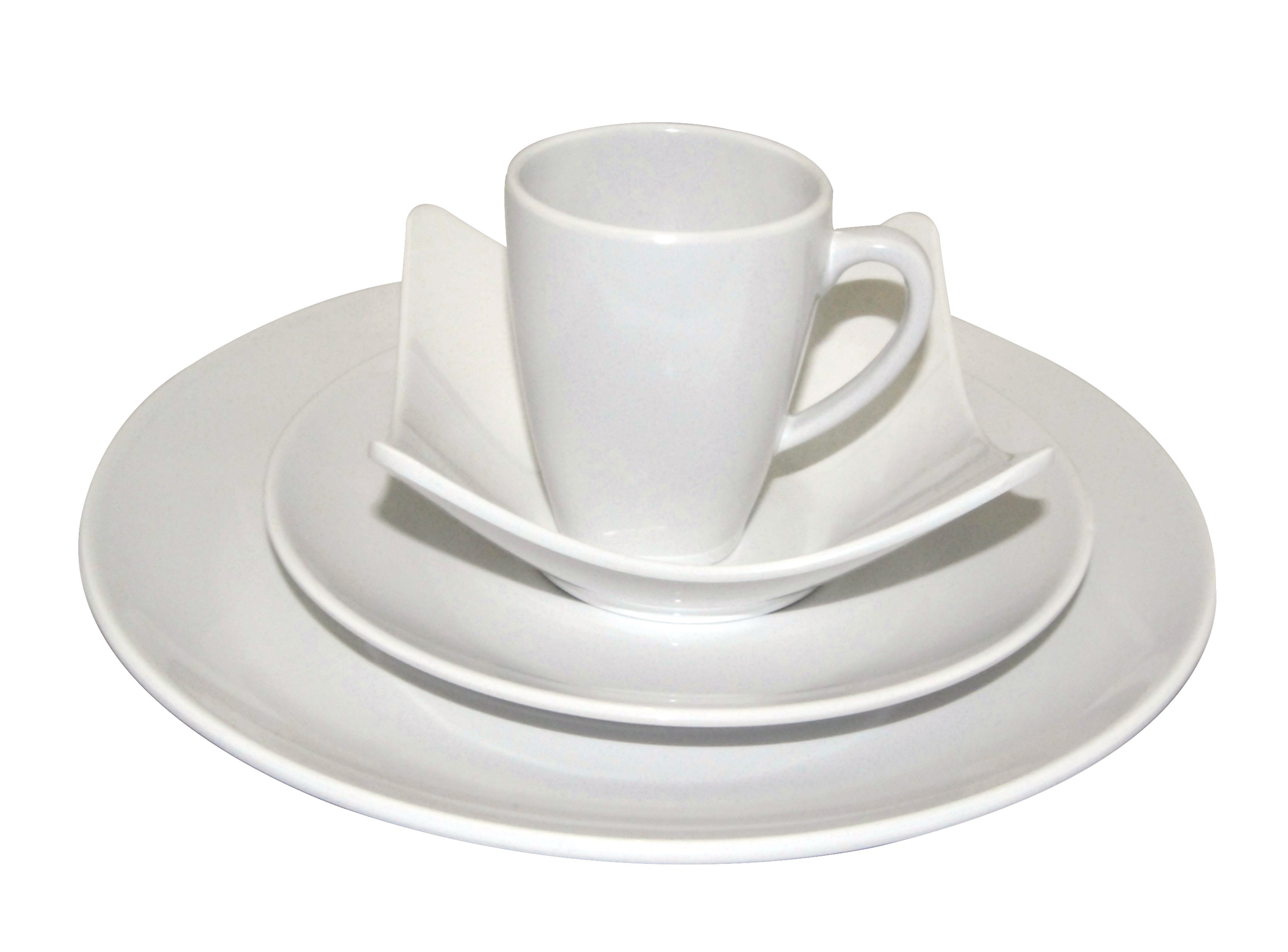 LCM Home Fashions, Inc. Le Chef Melamine Dinnerware - Set of 4 | Wayfair
