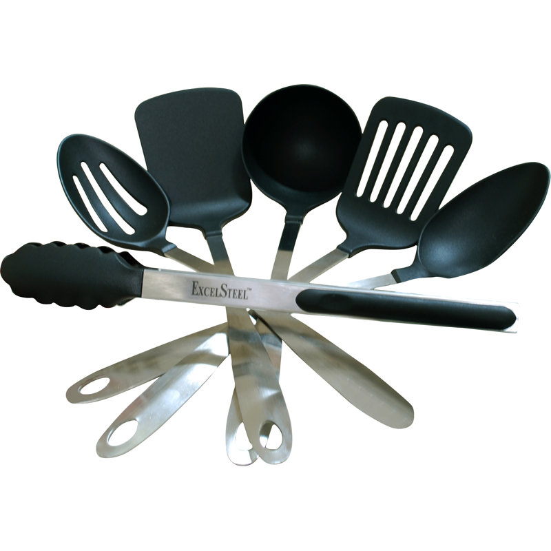 Cook Pro 6 Piece Must Have Tool Utensil Set & Reviews | Wayfair Cook Pro 6 Piece Must Have Tool Utensil Set & Reviews | Wayfair