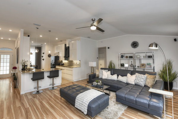 Modern Living Room Design Photo by LEVEL UP Design LLC | Wayfair