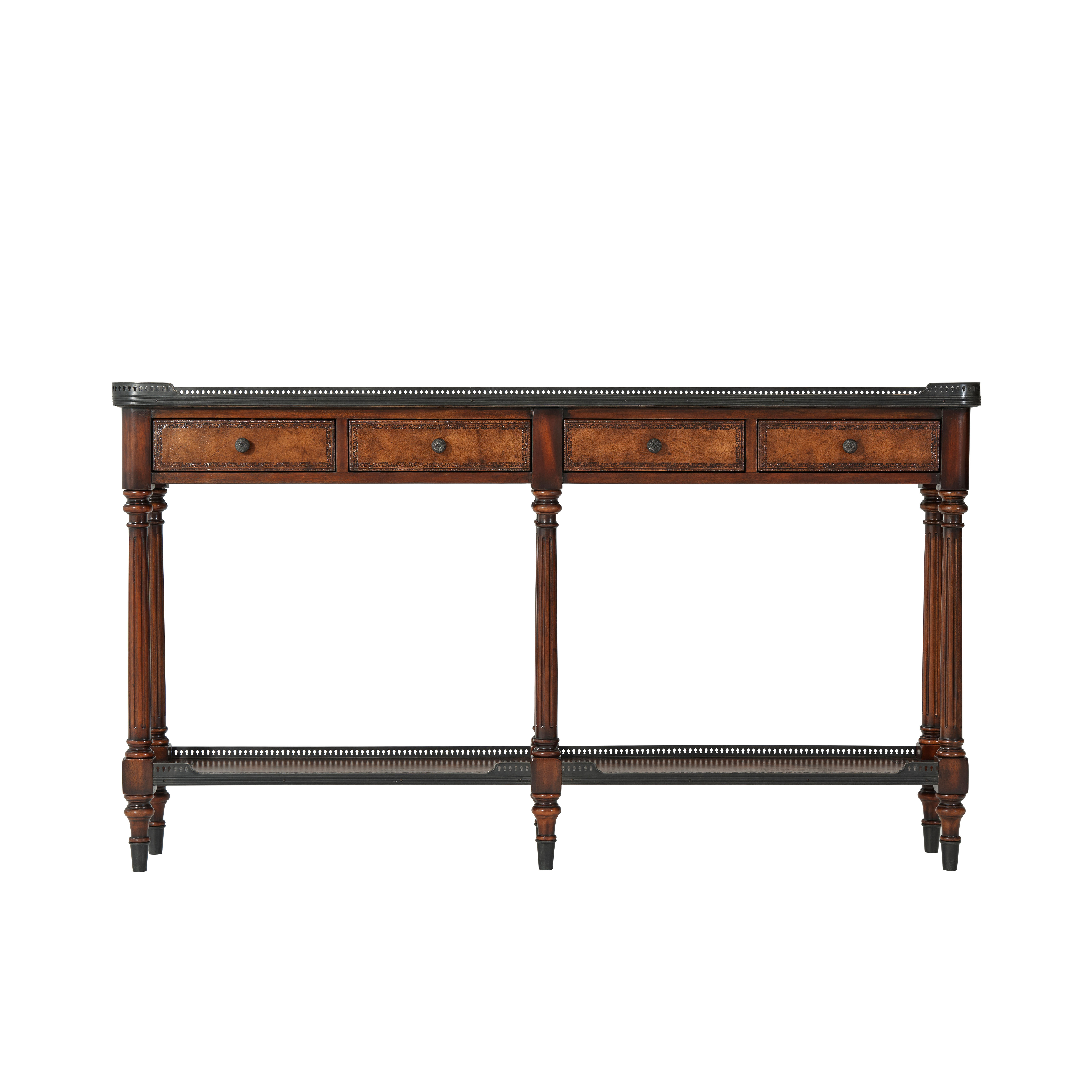 Theodore Alexander Essential 58.25'' Solid Wood Console Table | Wayfair