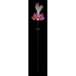 Regal Art & Gift Sparkle Solar Spinner Stake - Butterfly | Wayfair