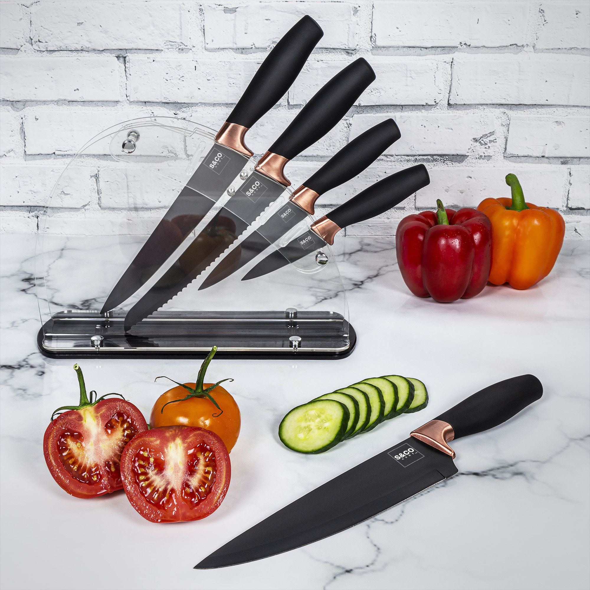 Safdie & Co. Inc. Safdie & Co. Inc. 6 Piece Stainless Steel Assorted ...