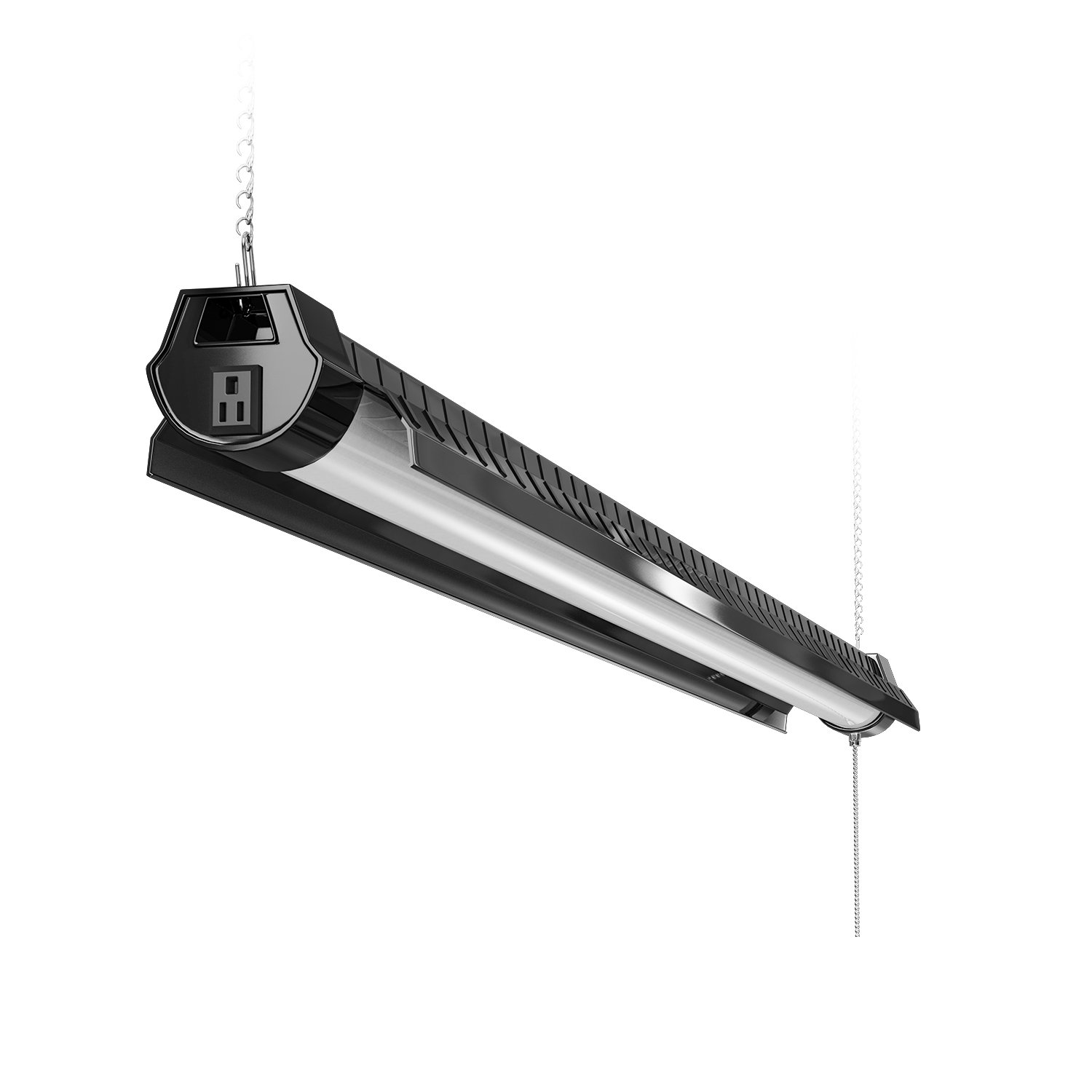 Pinegreen Lighting 4' LED Shop Light, 85W 7000 Lumen Linkable Ceiling ...