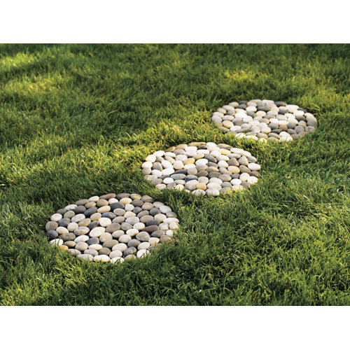 Wind & Weather Natural River Rock Stepping Stones, Set Of 3 & Reviews ...