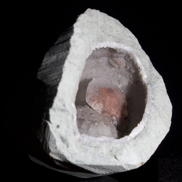 Loon Peak® Delahni Hematite Phantom Calcite Crystal Within a Basalt ...