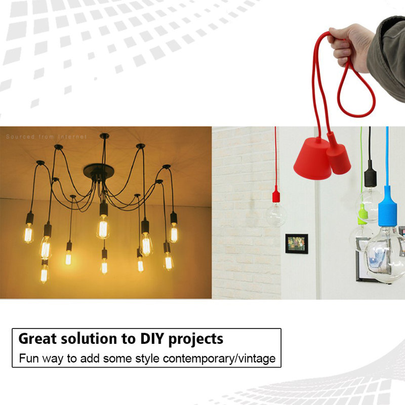 Ebern Designs Ciarletto 1 - Light Single Bulb Pendant & Reviews | Wayfair