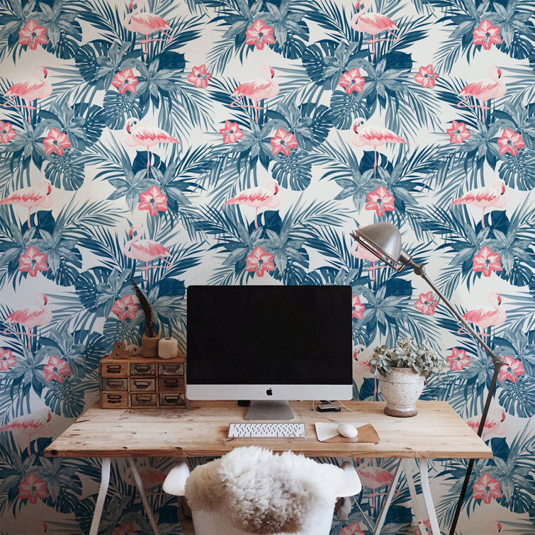 Ophelia & Co. Trimble Floral Wallpaper | Wayfair.co.uk