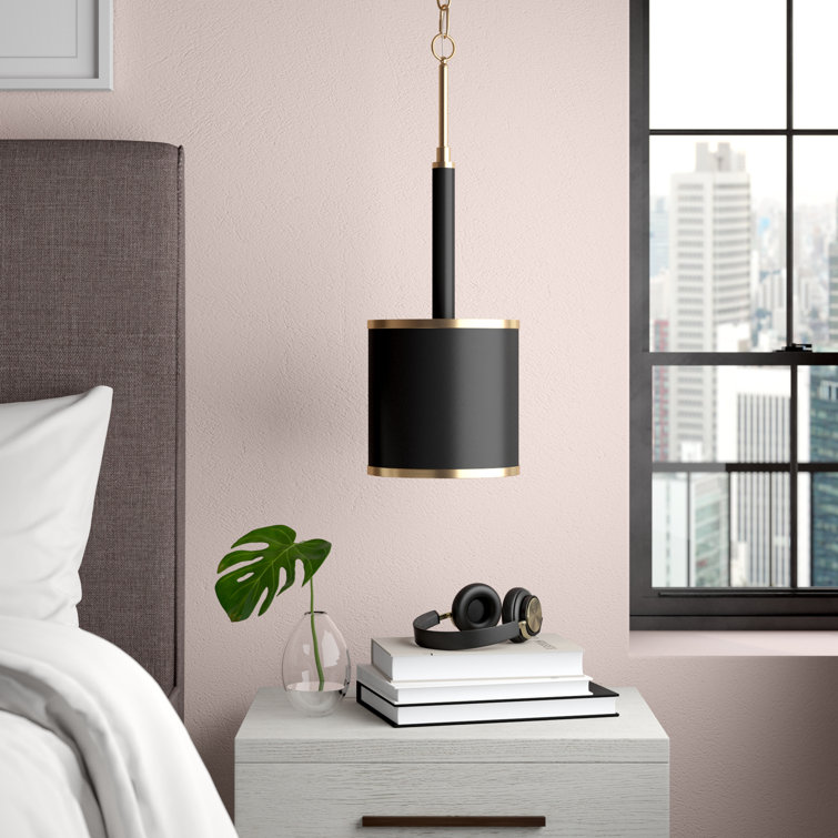 Trule Moffett 1 - Light Single Cylinder Pendant - Wayfair Canada