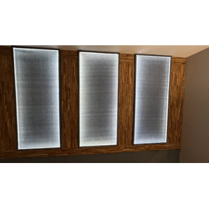 Java Creations Matrix 12" x 48" Reclaimed Engineered Wood Wall ...