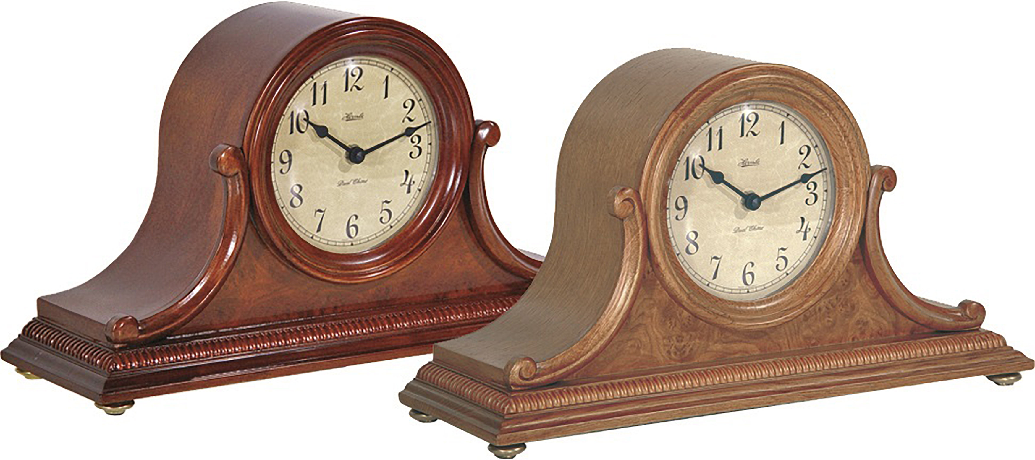 Hermle Clocks Scottsville Ornate Traditional Analog Solid Wood Quartz ...