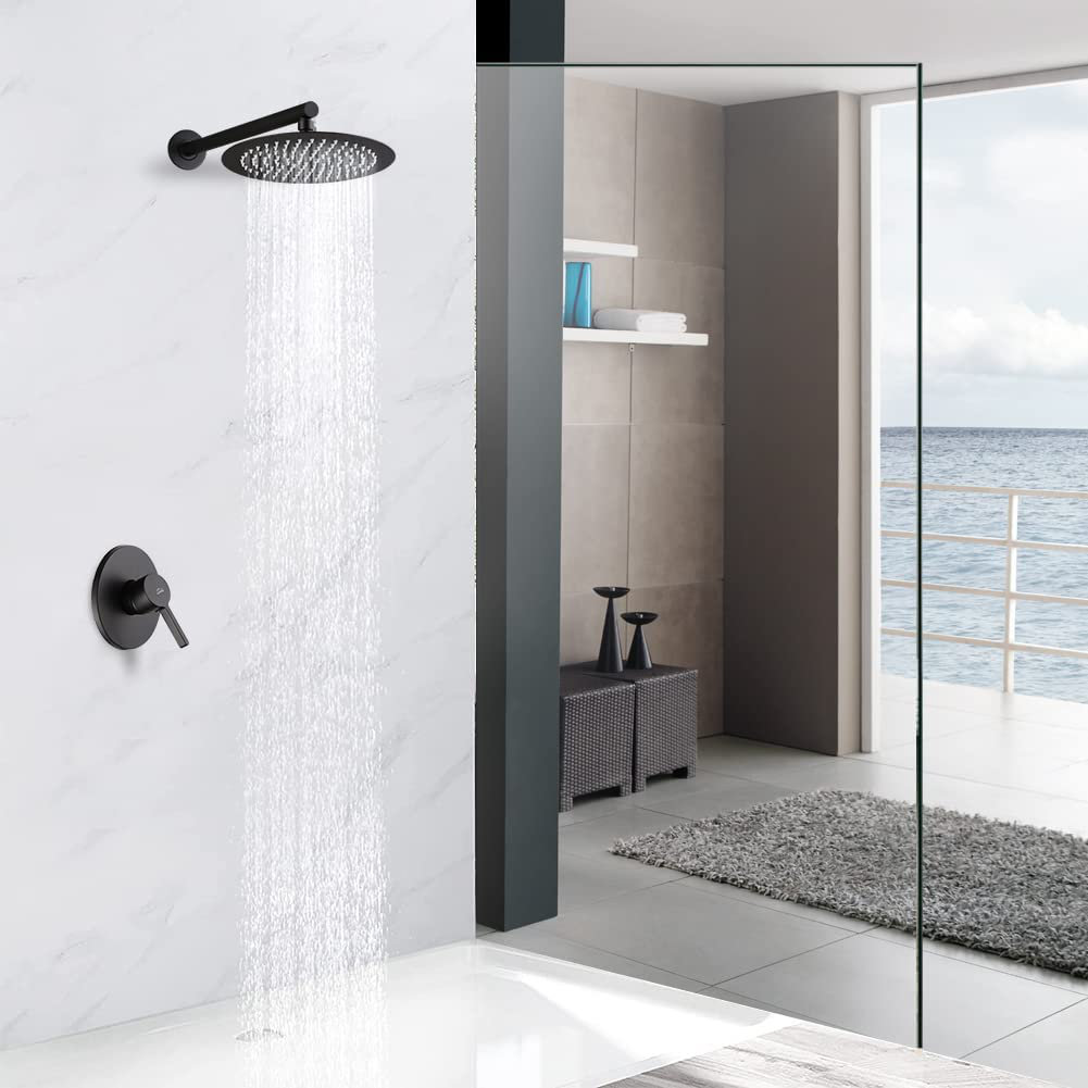 Augusts Rainfall Shower Faucet with Rough-in Valve | Wayfair