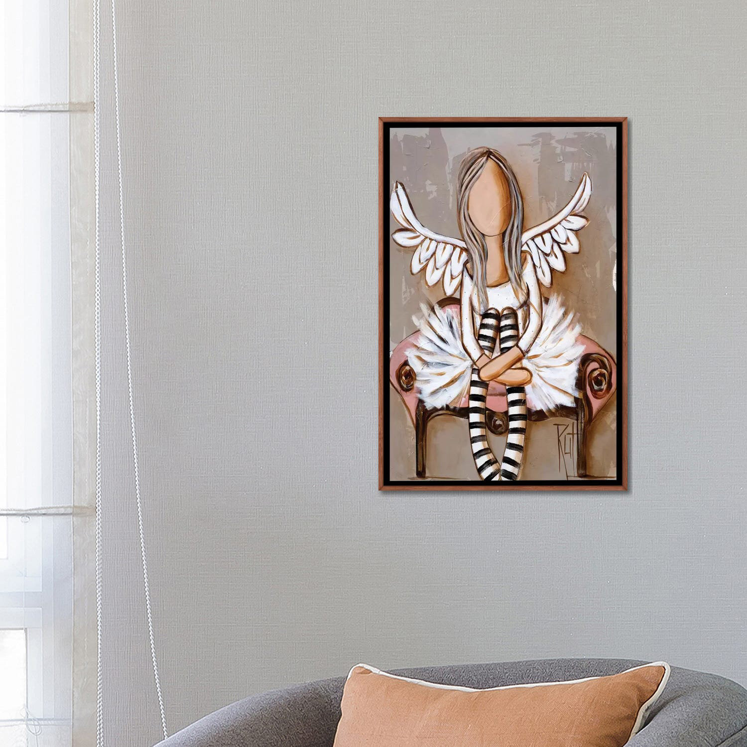 East Urban Home Humble by Rut Art Creations - Painting | Wayfair