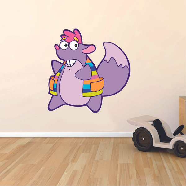 Design With Vinyl Tico the Squirrel Dora the Explorer Cartoon Wall ...