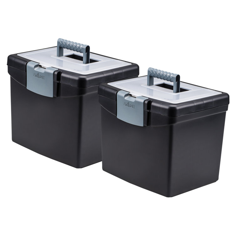 STOREX Portable File Box & Reviews | Wayfair
