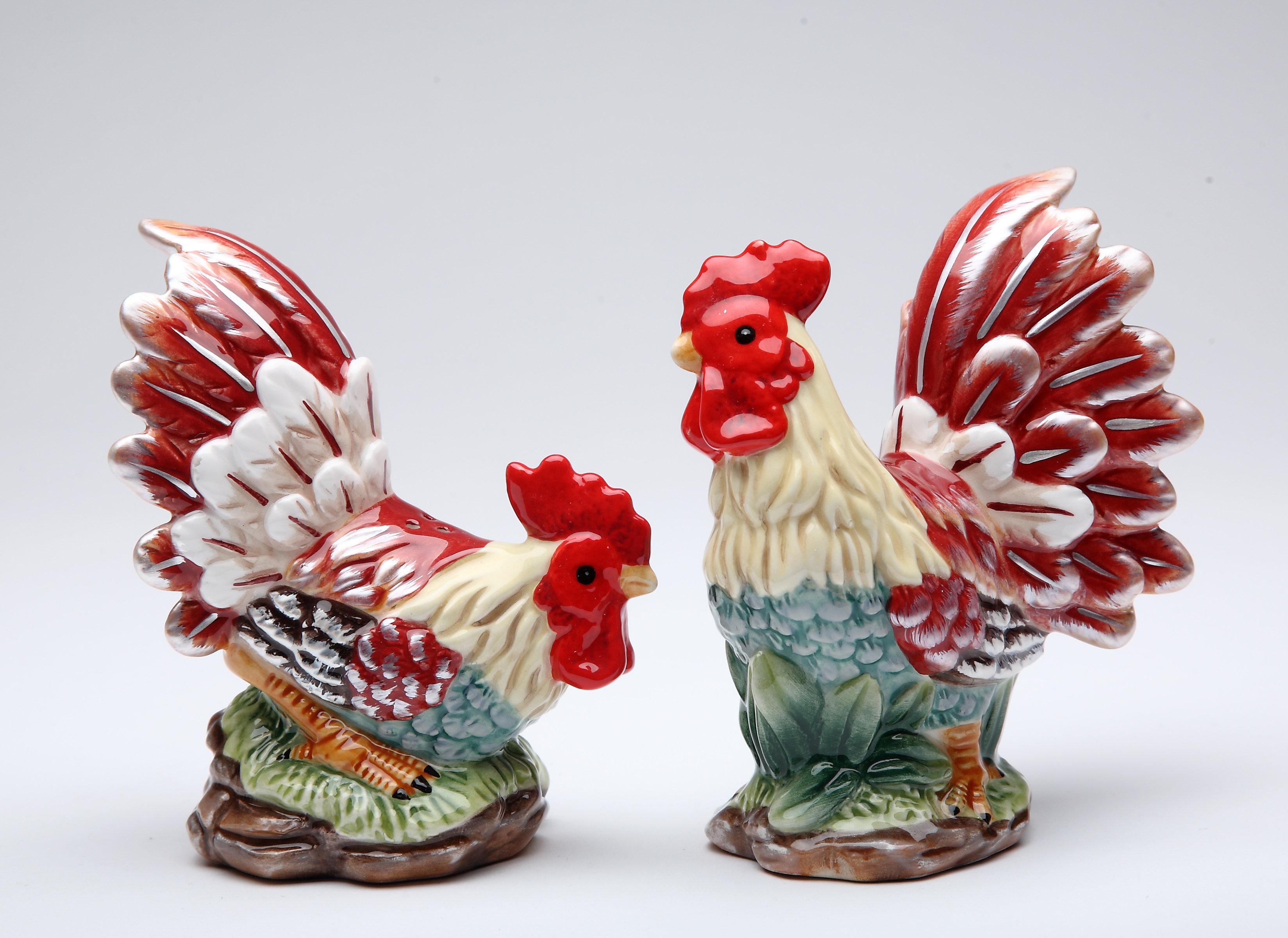 CosmosGifts Cosmos Gifts Rooster Salt and Pepper Set & Reviews | Wayfair