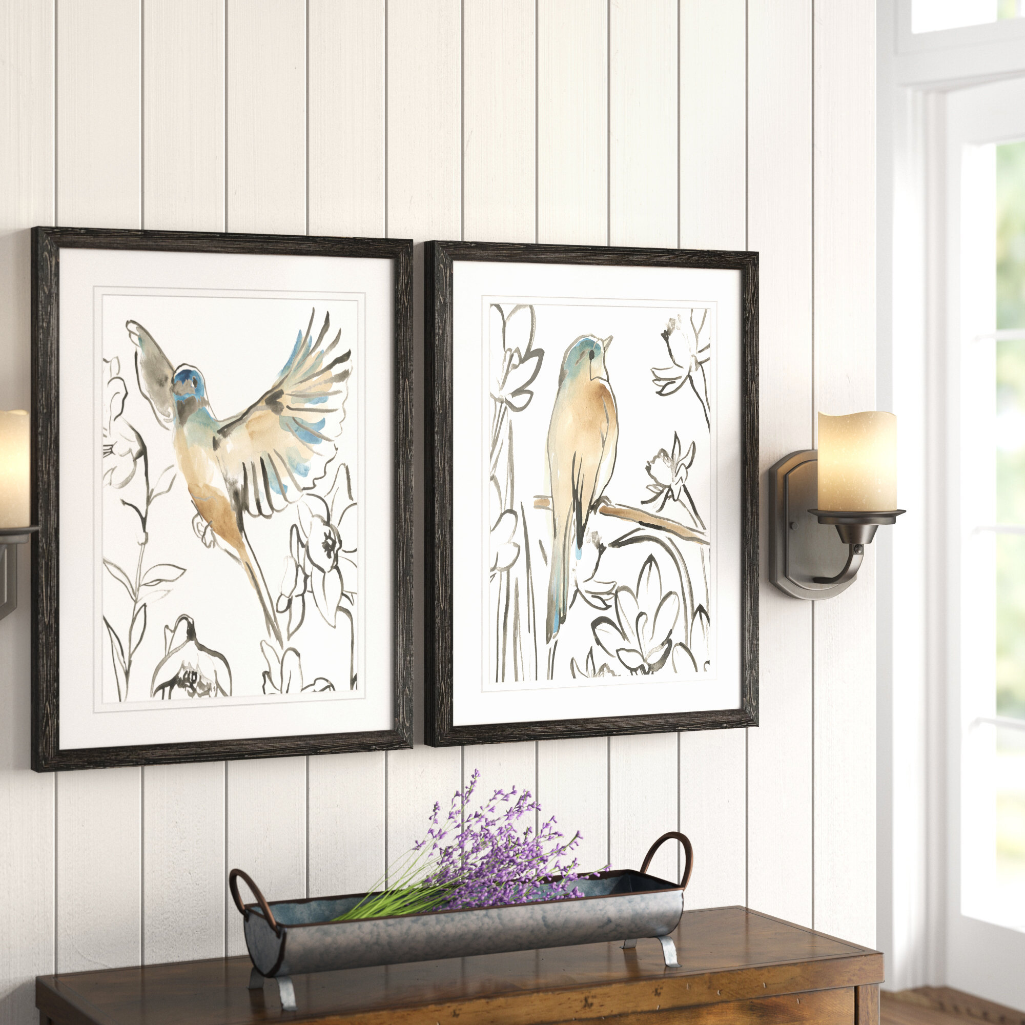 Laurel Foundry Modern Farmhouse Songbird Meadow III by Vincent Van Gogh ...