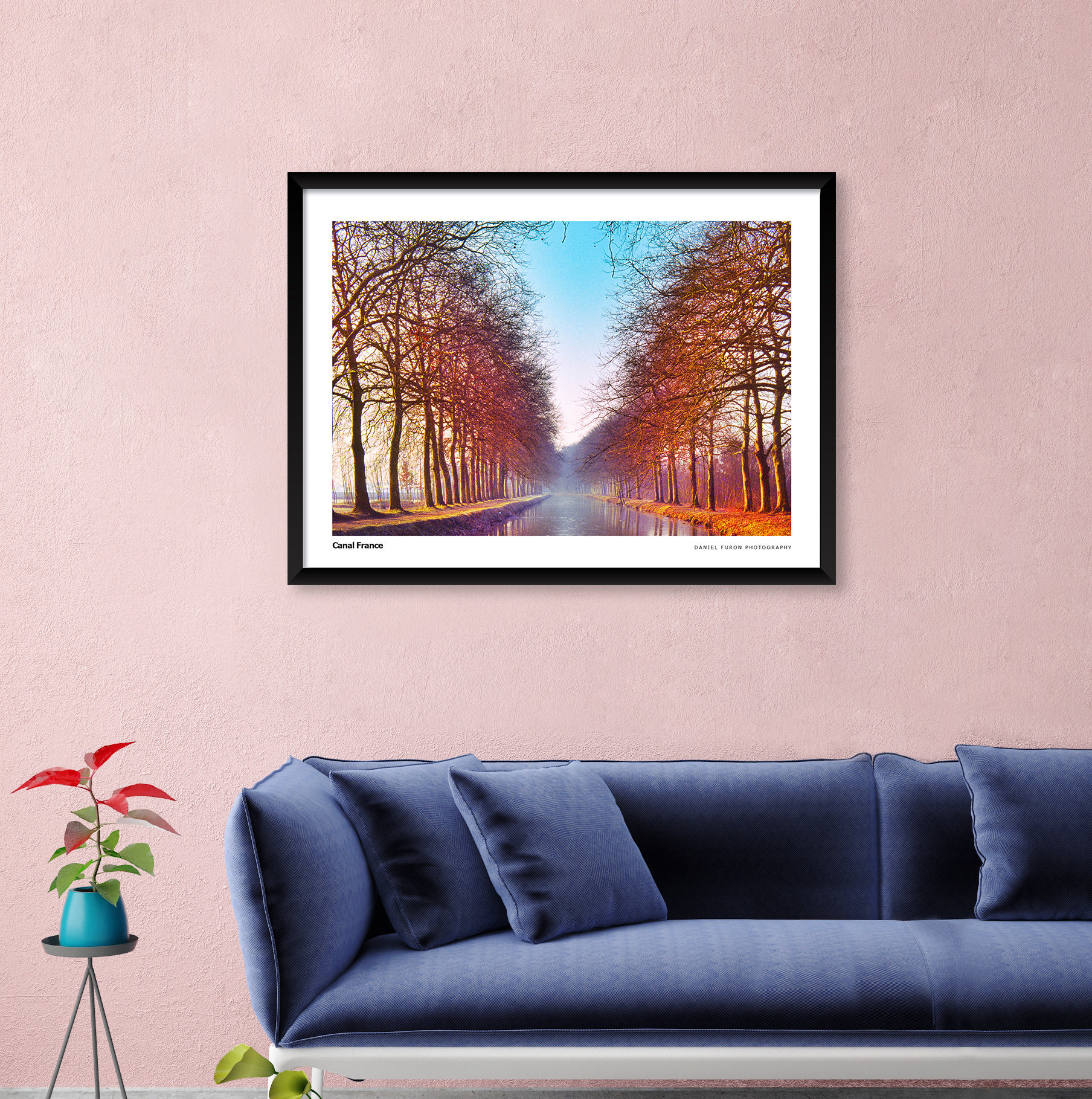 Artography Limited Canal France - Picture Frame Photograph | Wayfair