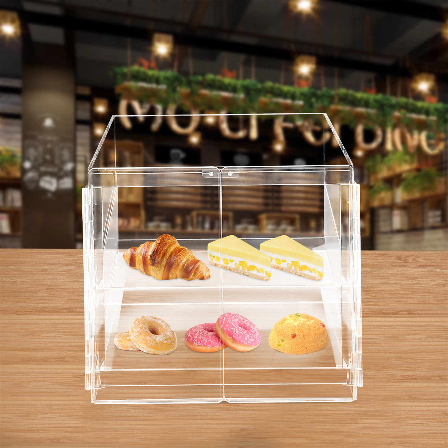 YINXIER 14'' H x 14'' W Acrylic Retail Counter | Wayfair