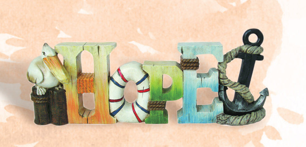 Breakwater Bay Mankin Hope Letter Block | Wayfair