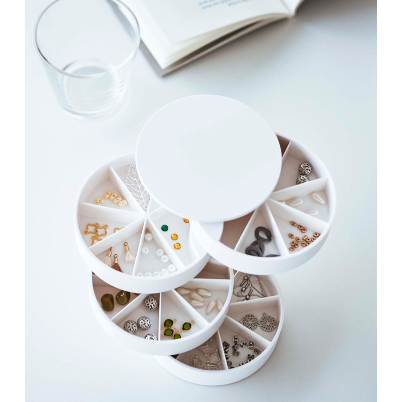 Yamazaki USA Tower Stacked Plastic Jewelry Organizer Tray | Wayfair